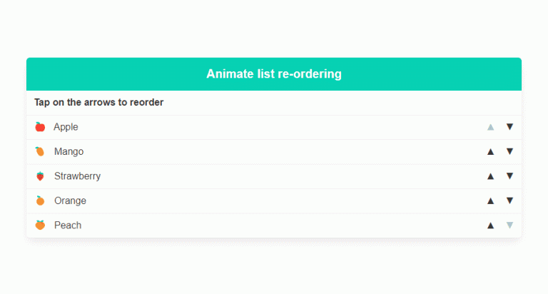 reorder-list - Coding is Love reorder-list - Coding is Love